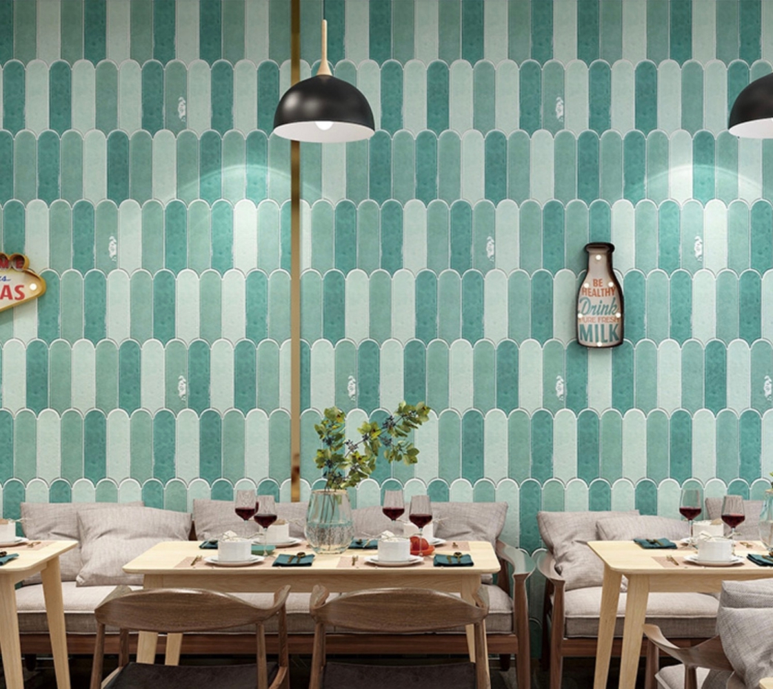 Feather shape tiles – Tilend Ceramics