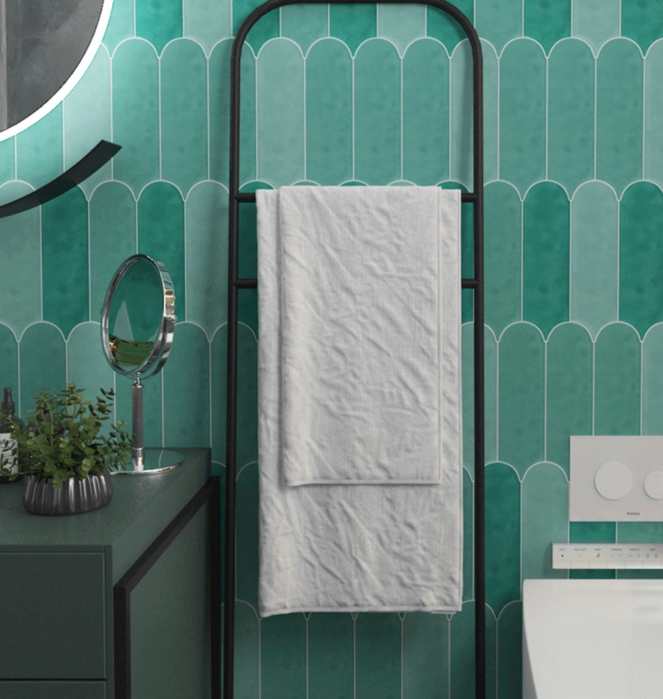 Feather shape tiles – Tilend Ceramics