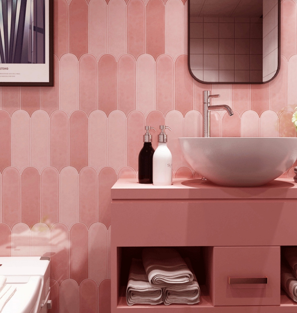 Feather shape tiles – Tilend Ceramics